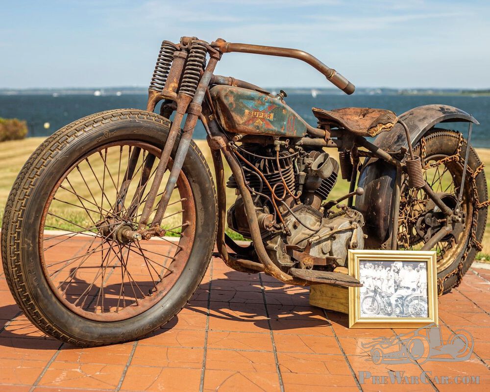 The Market; all pre-war motorbikes for sale