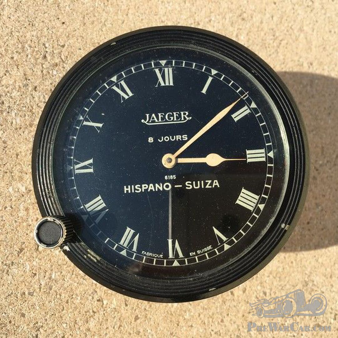 Part Jaeger Clock / rev counter / speedo Hispano Suiza for sale - PreWarCar