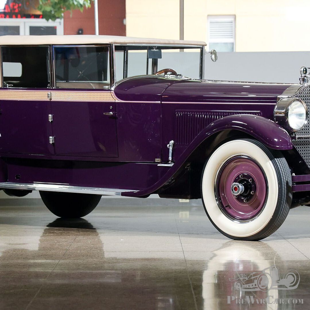 Car Packard 343 Murphy Convertible Sedan 1927 for sale - PreWarCar