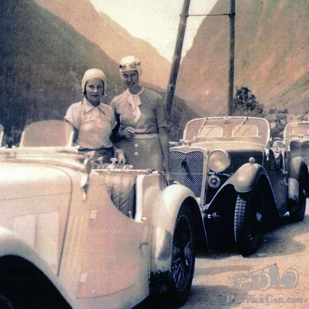 Kay Petre & the Singer team - PreWarCar
