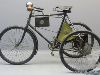 On the market: one of the very first tricycles, an original La ...