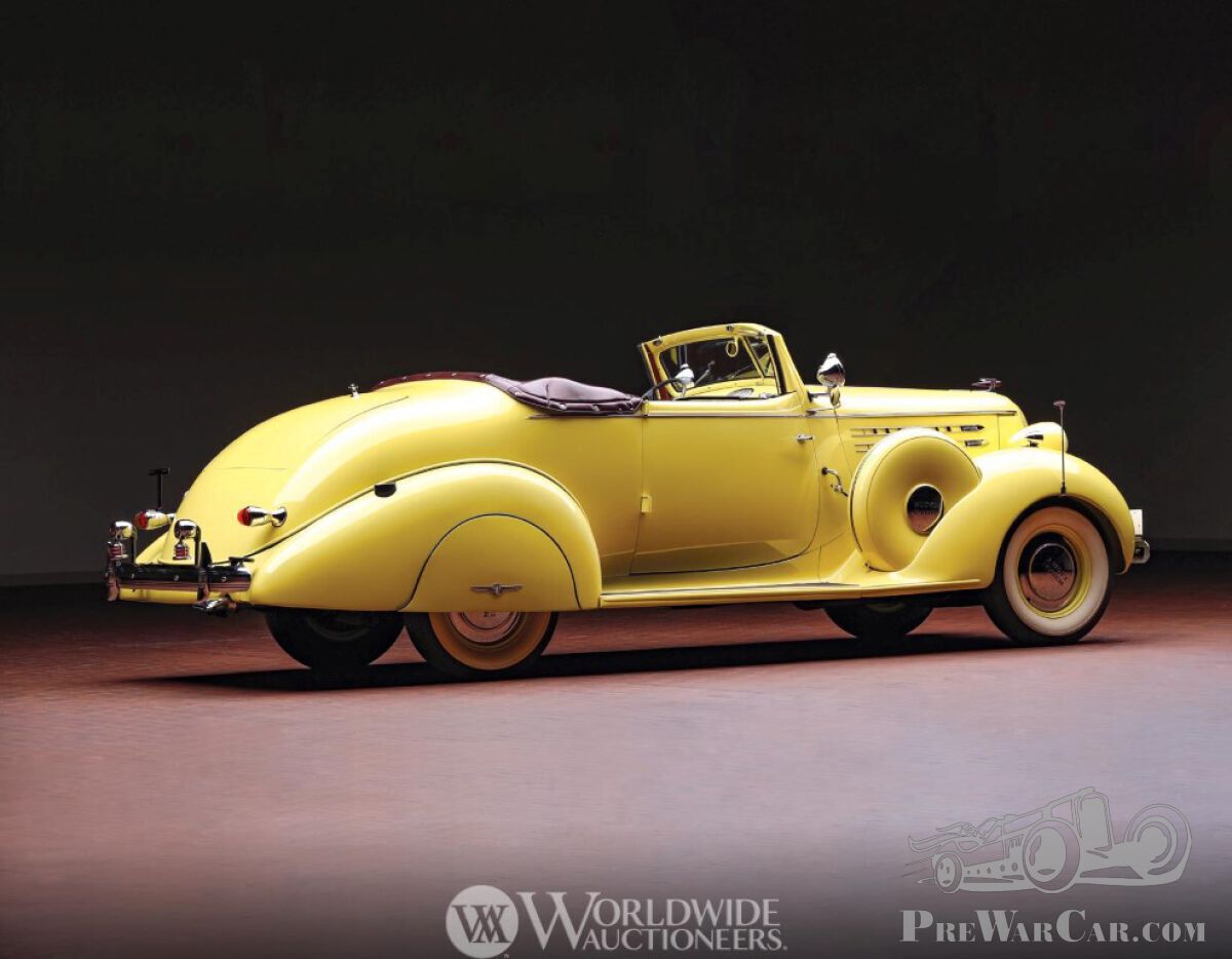 Car Hudson Deluxe Eight Series 64 Convertible Coupe 1936 for sale ...