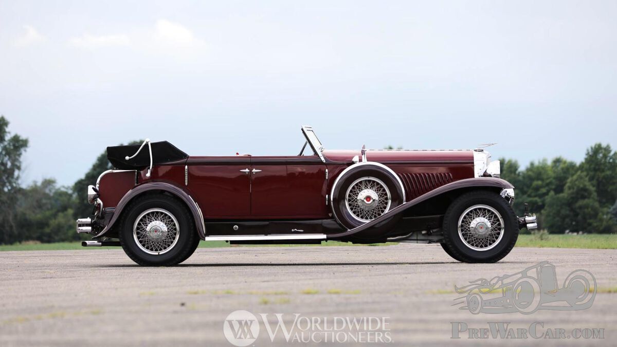 Car Duesenberg Model J SWB Sport Convertible Sedan 1931 for sale ...