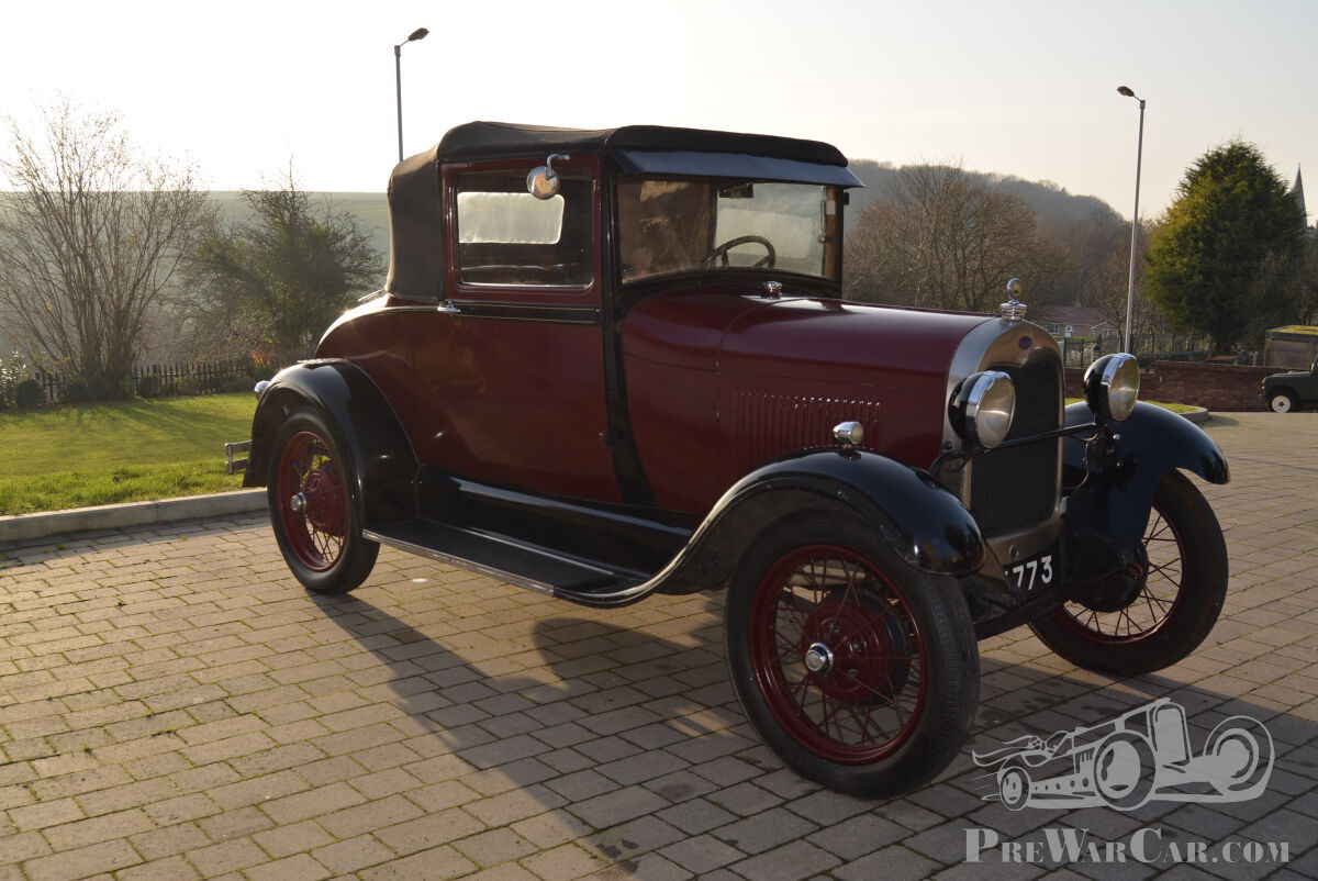 Car Ford Model A Sports Coupe 1929 for sale - PreWarCar