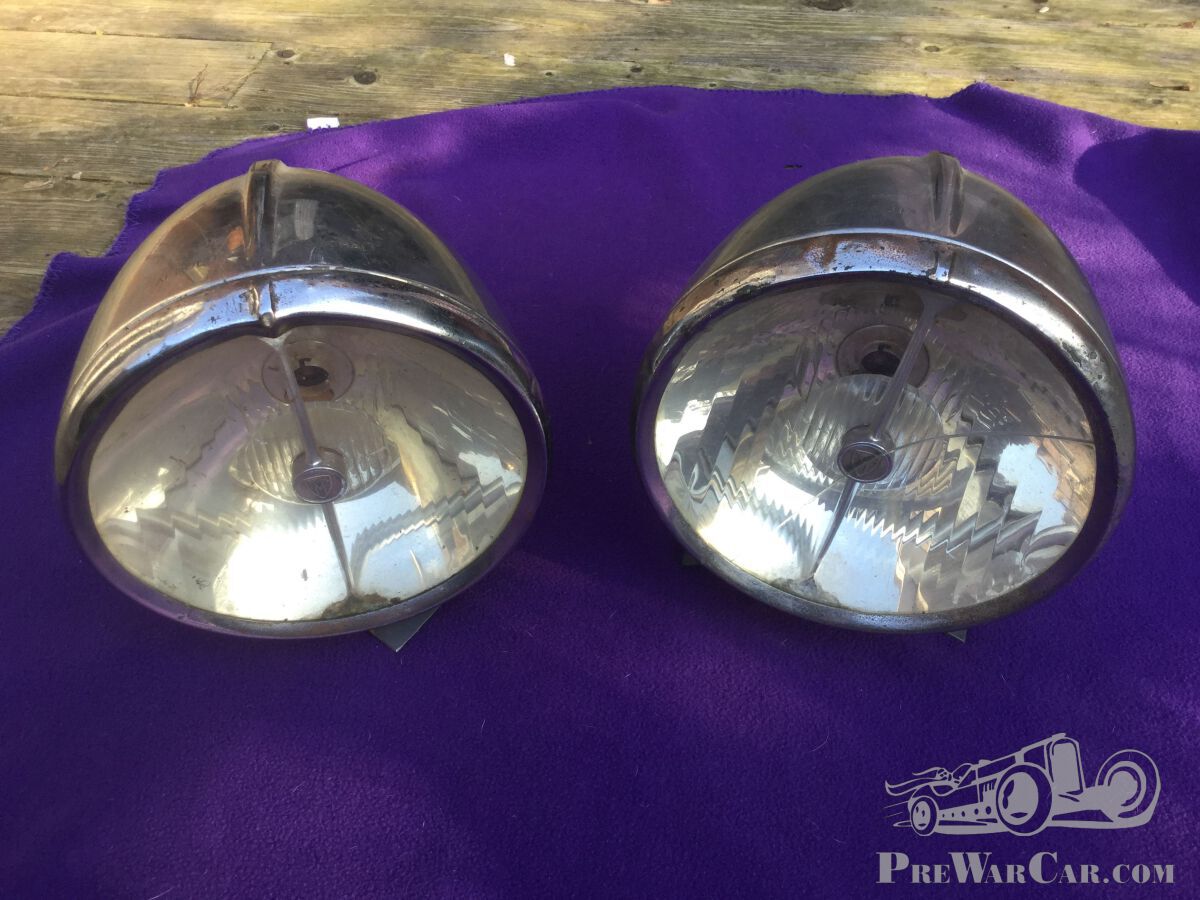 Part Marchal Headlights A variety of cars for sale - PreWarCar