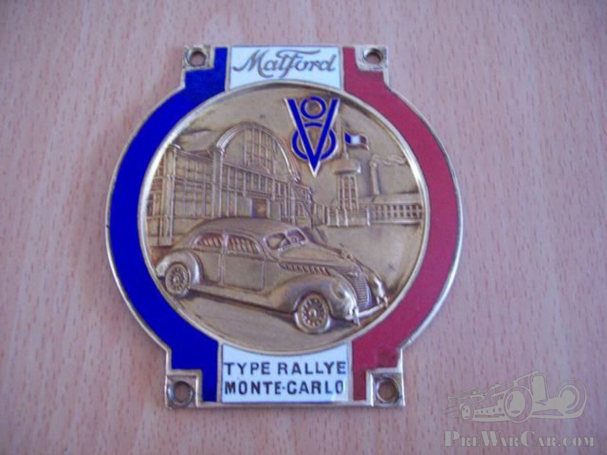 Onderdeel Matford SA Badges Matford te koop - PreWarCar