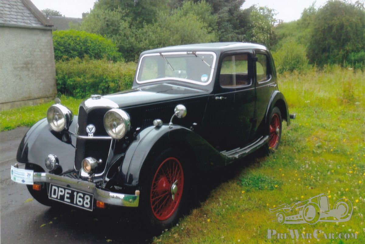 Car Riley Merlin 12/4 saloon 1935 for sale - PreWarCar