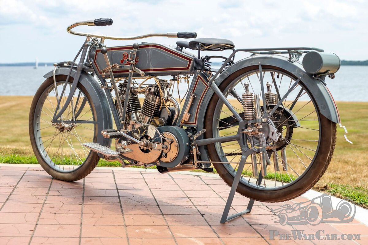 Motorfiets Pope Model T Twin 1918 te koop - PreWarCar