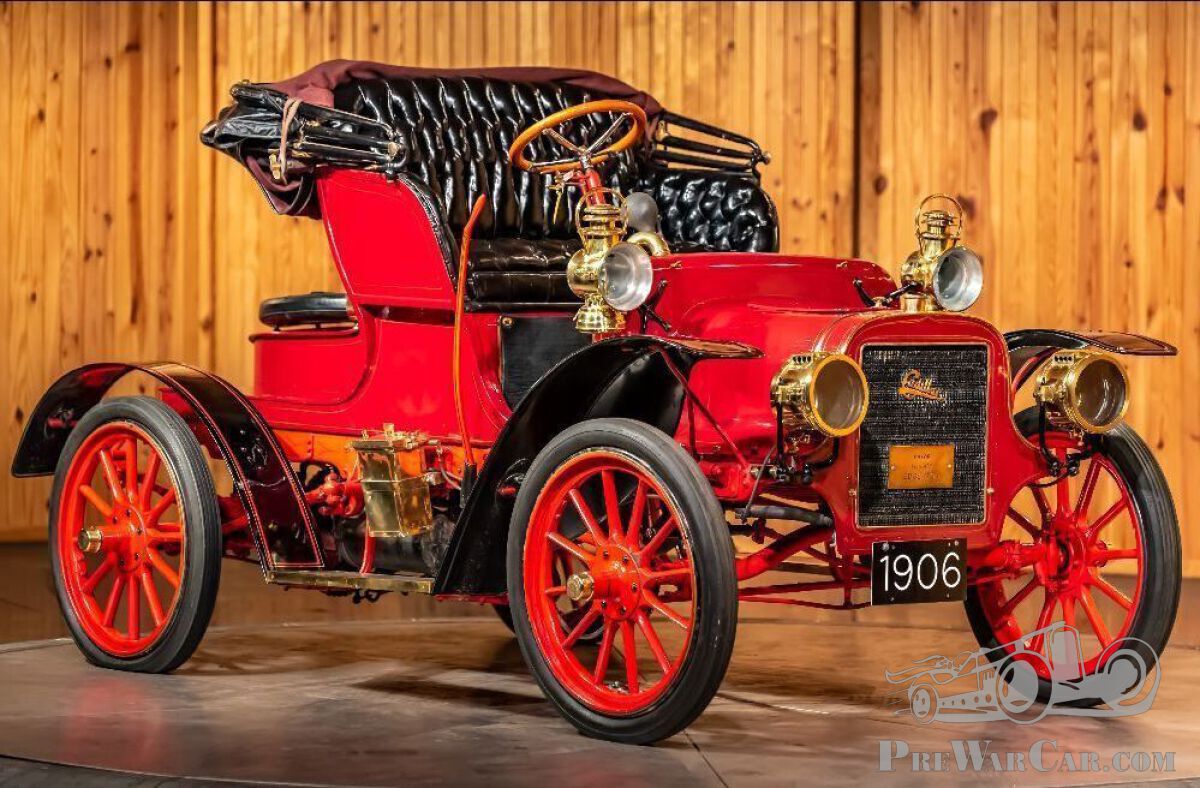 Car Cadillac Model K Roadster 1906 for sale - PreWarCar