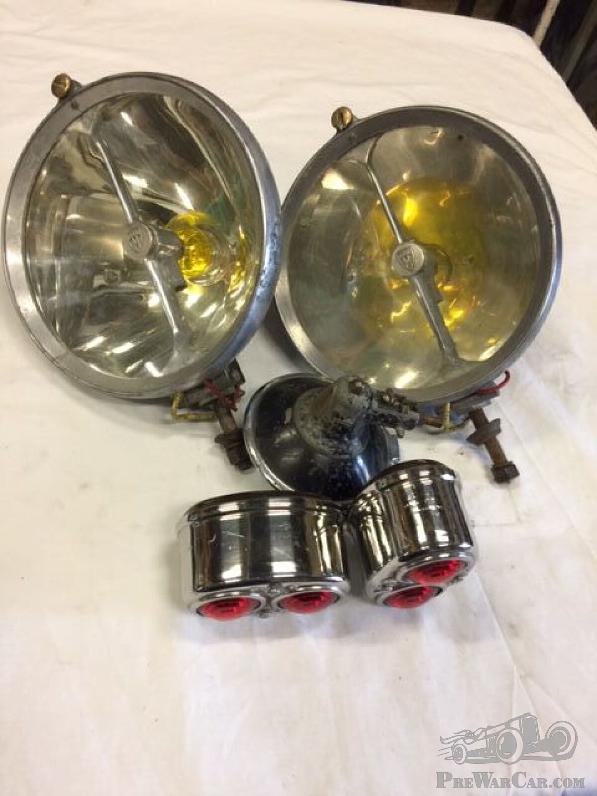 Part Marchal Headlights Bugatti for sale - PreWarCar