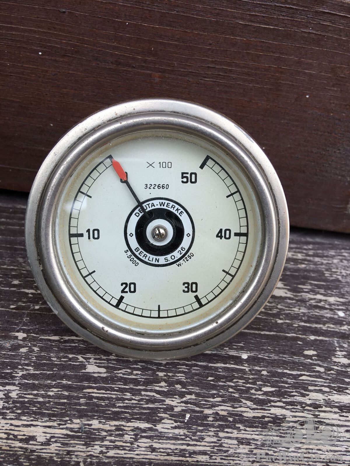 Part Deuta Werke Clock / rev counter / speedo Austro Daimler for sale ...