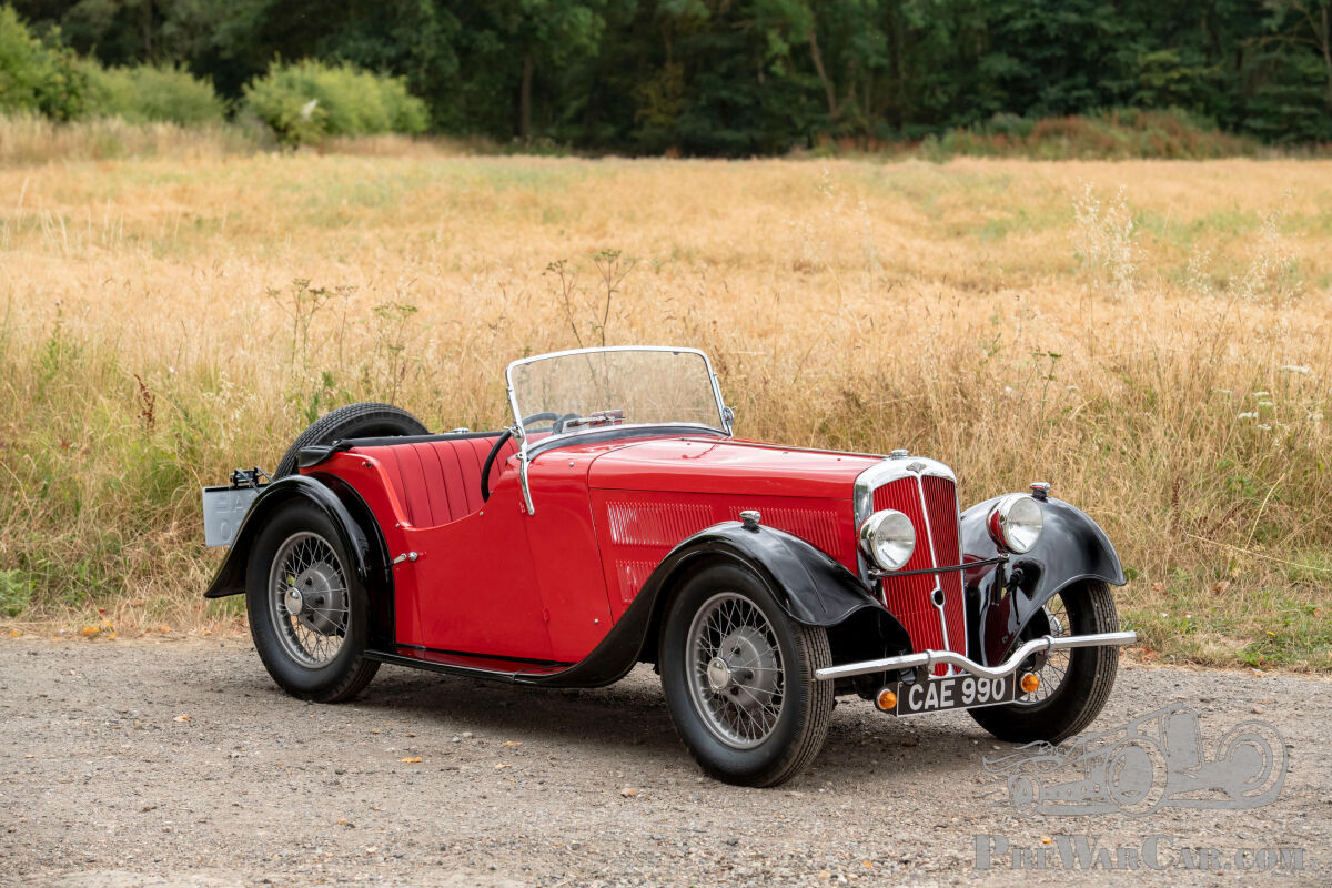 Car BSA 10hp Scout Tourer 1936 for sale - PreWarCar