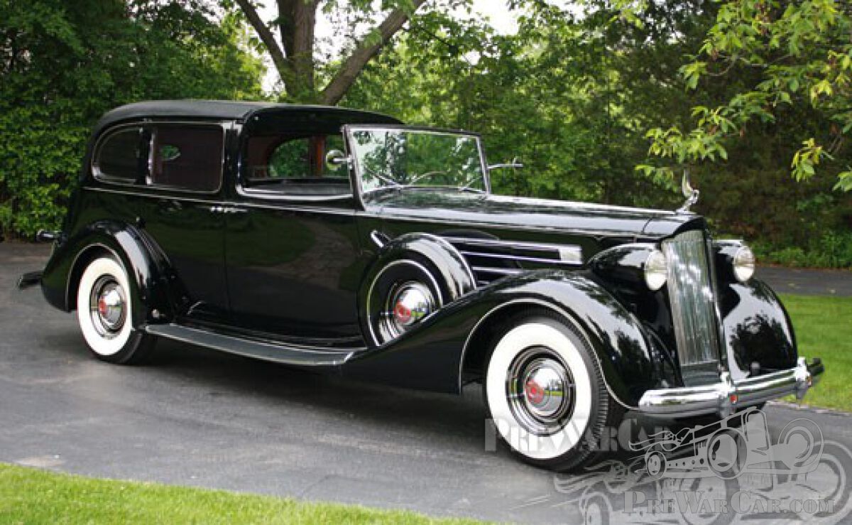 Car Packard Twelve All-Weather Town Car 1937 for sale - PreWarCar