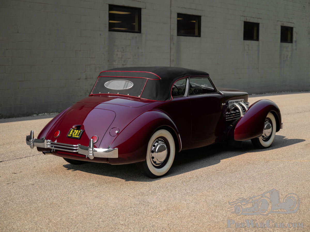 Car Cord 812 Supercharged Phaeton 1937 for sale - PreWarCar