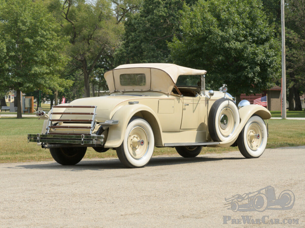 Car Packard 626 Eight Runabout 1929 for sale - PreWarCar