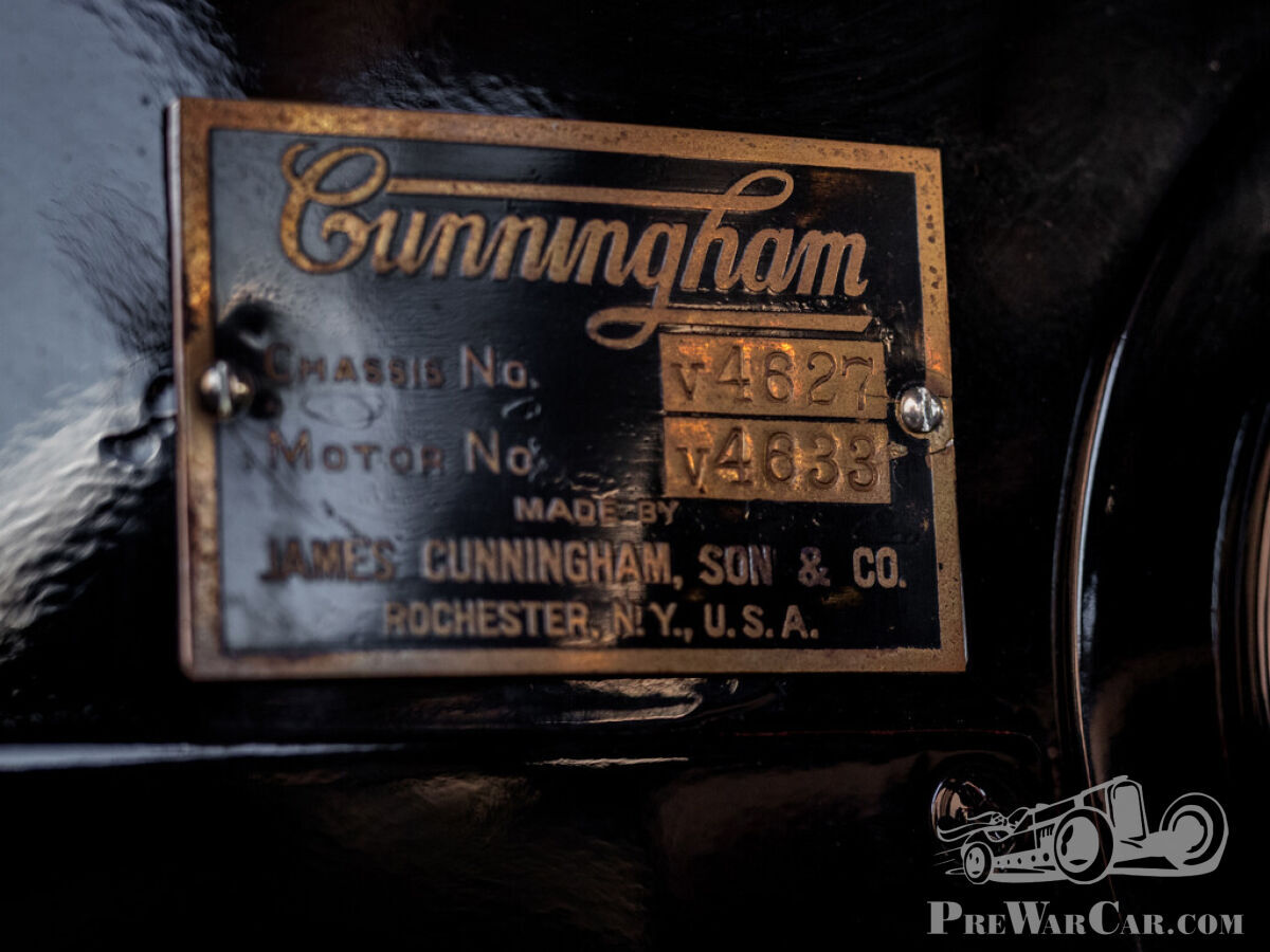Car Cunningham V4 Town Limousine 1922 for sale - PreWarCar