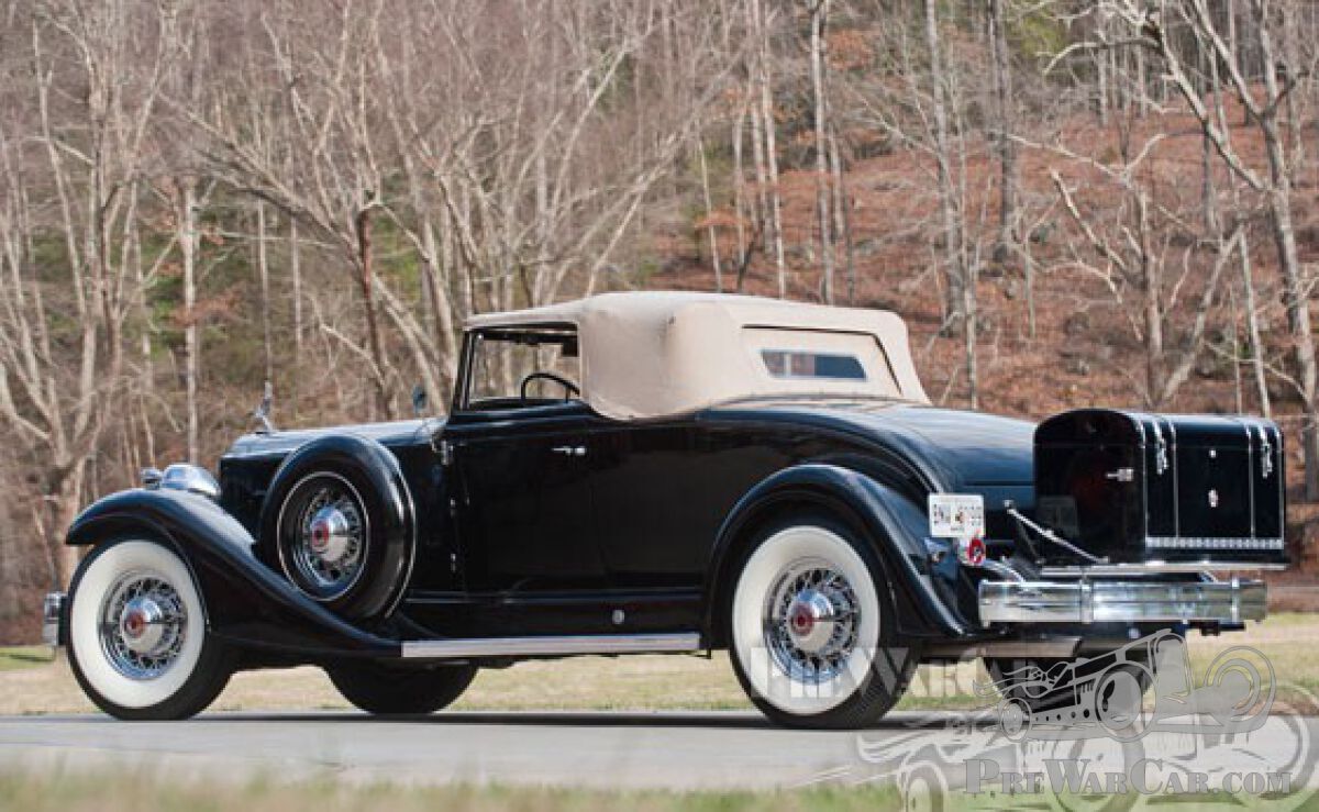 Auto Packard Twelve Coupe Roadster 1933 zu verkaufen - PreWarCar