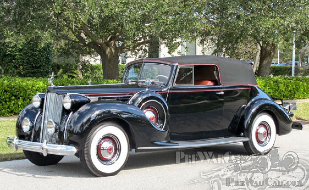 Car Packard Twelve Convertible Victoria 1938 for sale - PreWarCar