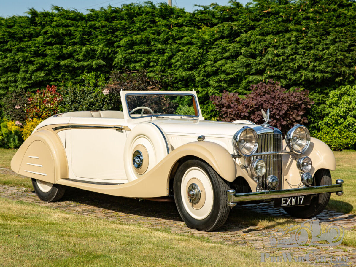 Car Alvis Speed Twenty-Five SB 'Concealed Hood' Drophead Coupe 1938 for ...