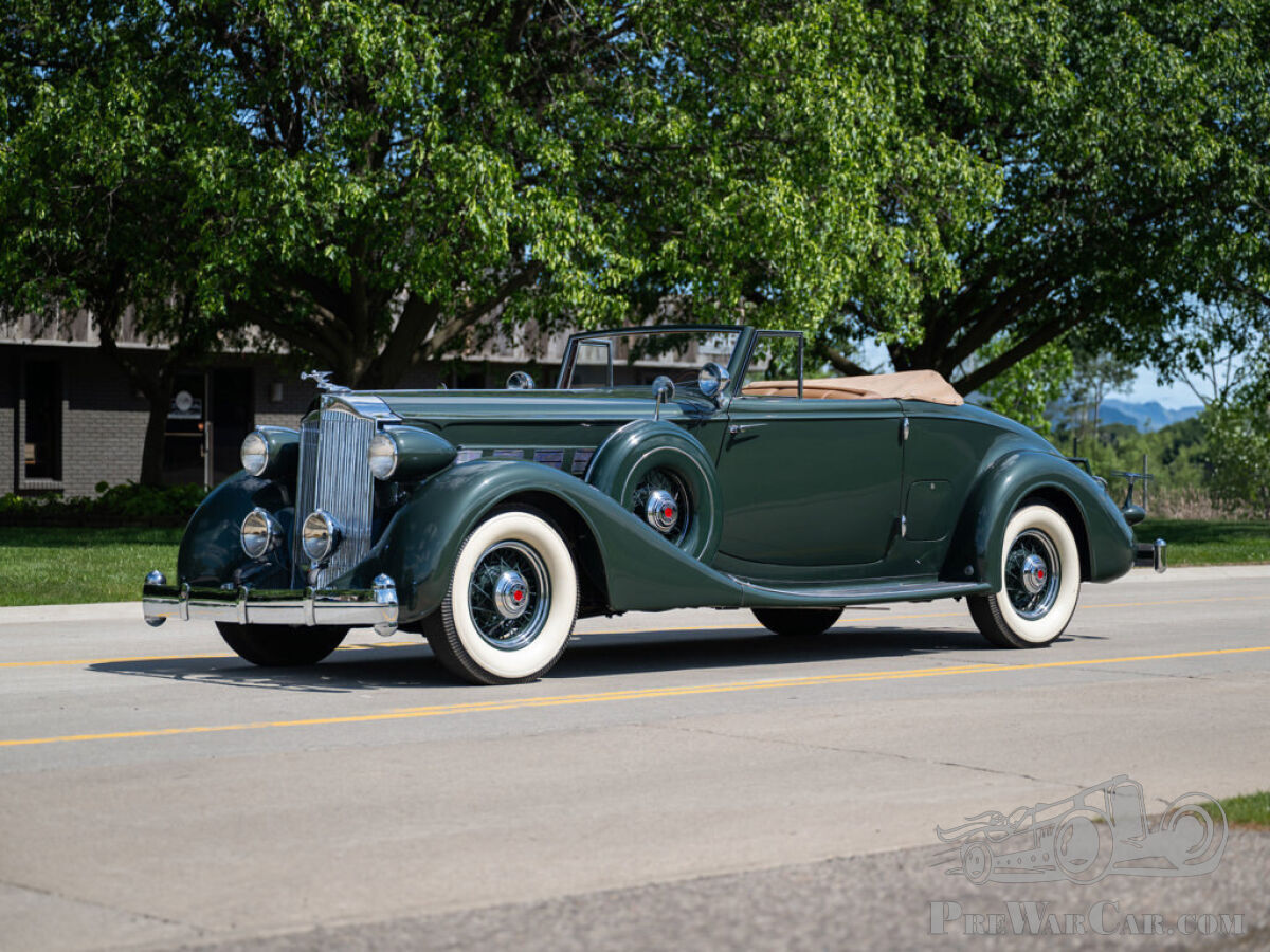 Car Packard 1204 Super Eight Coupe Roadster 1935 for sale - PreWarCar