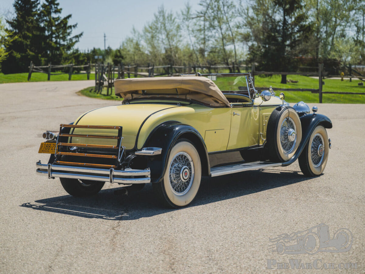 Car Packard 740 Custom Eight Roadster 1930 for sale - PreWarCar