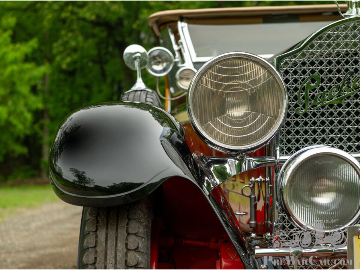 Car Packard 443 Custom Eight Phaeton 1928 for sale - PreWarCar
