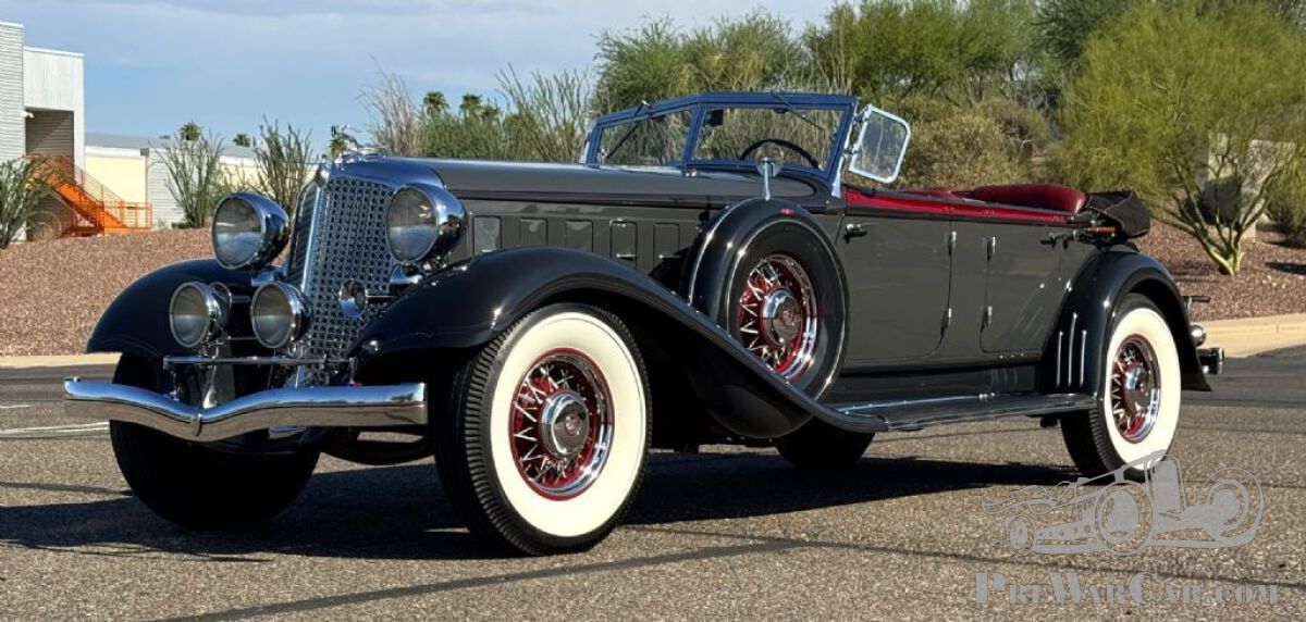 Car Chrysler CL Imperial Custom Phaeton 1933 for sale - PreWarCar