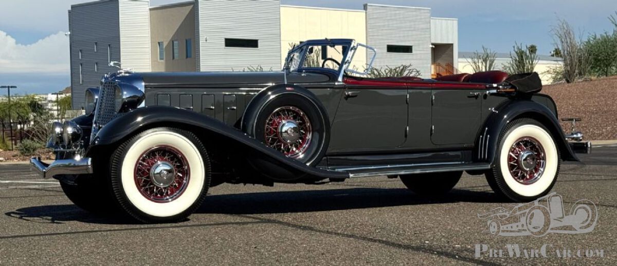 Car Chrysler CL Imperial Custom Phaeton 1933 for sale - PreWarCar