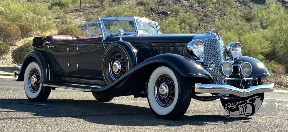 Car Chrysler CL Imperial Custom Phaeton 1933 for sale - PreWarCar