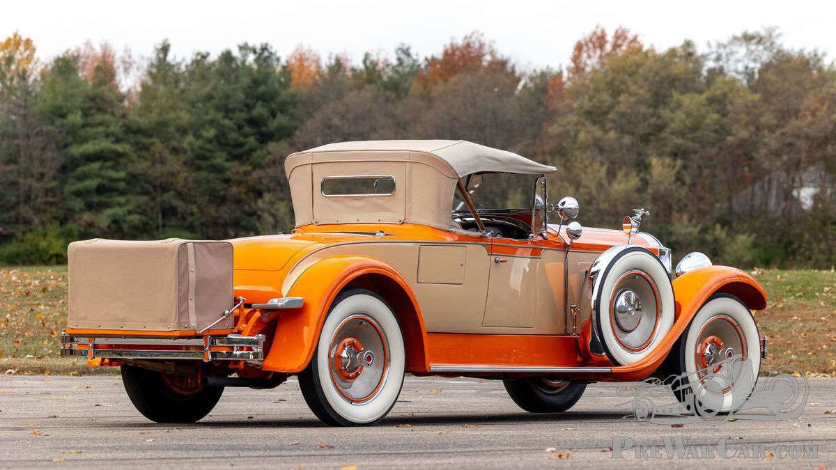 Car Packard 640 Custom Eight Runabout 1929 for sale - PreWarCar