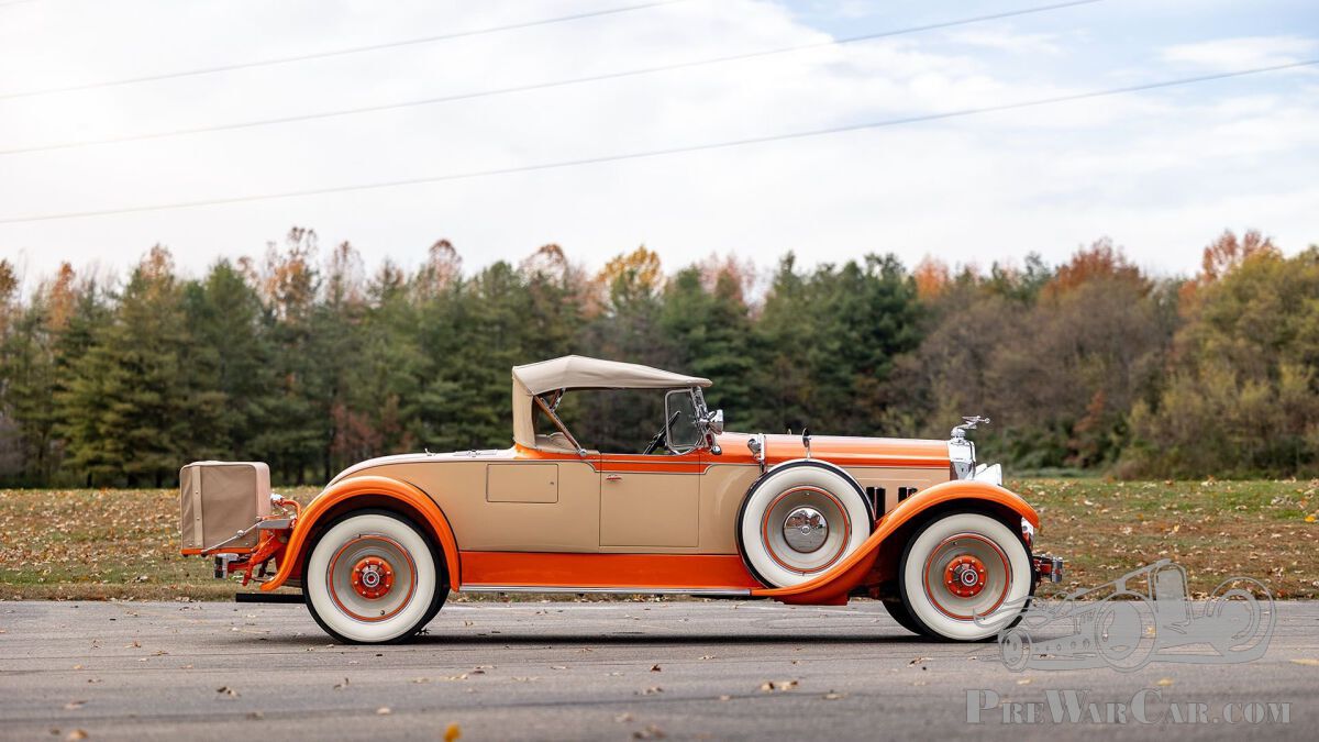 Car Packard 640 Custom Eight Runabout 1929 for sale - PreWarCar