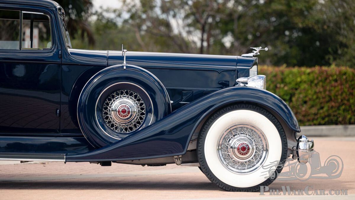 Car Packard Twelve 1107 Formal Sedan 1934 for sale - PreWarCar