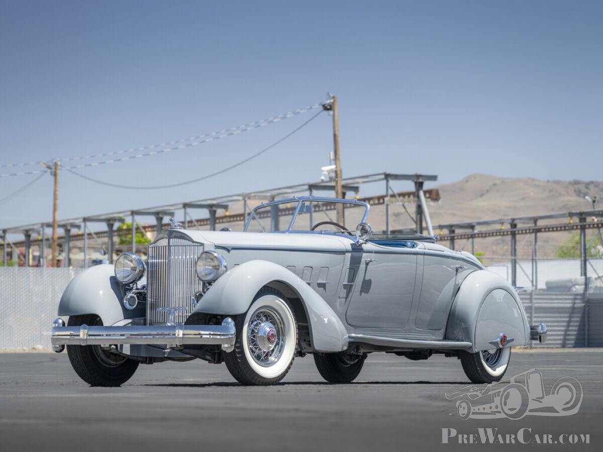 Car Packard 1108 Twelve Individual Custom Sport Phaeton 1934 for sale ...
