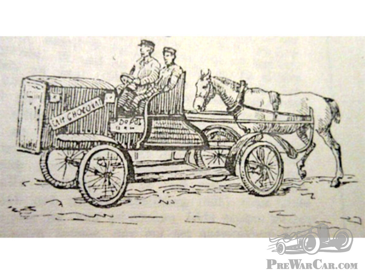 Posing on (fake) cars - PreWarCar