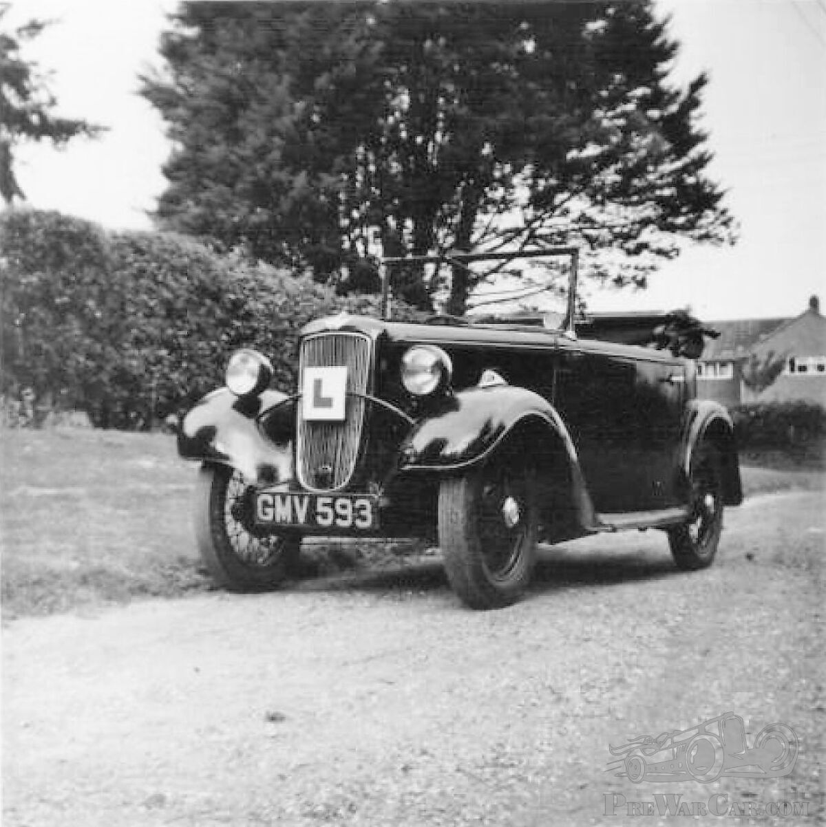 This car was much more of a 'crumpet catcher' - PreWarCar