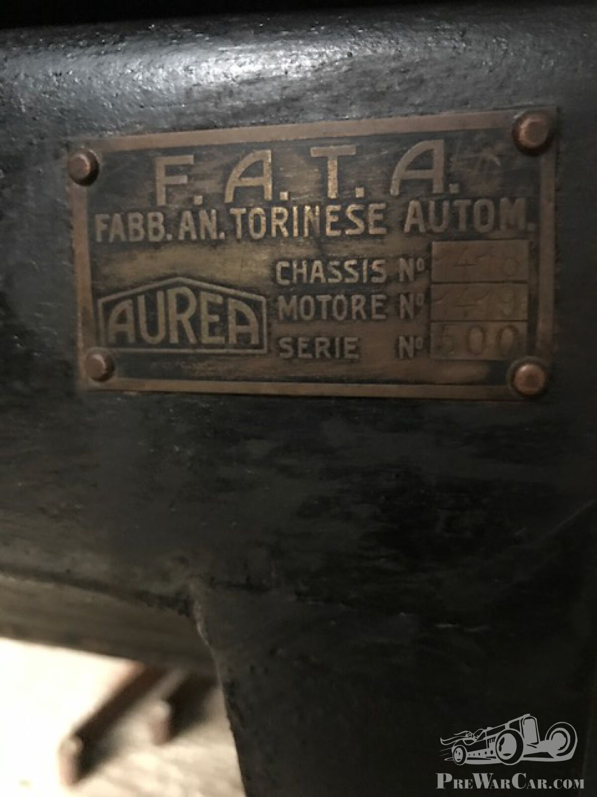 The lucky owner of two Aurea FATA cars - PreWarCar