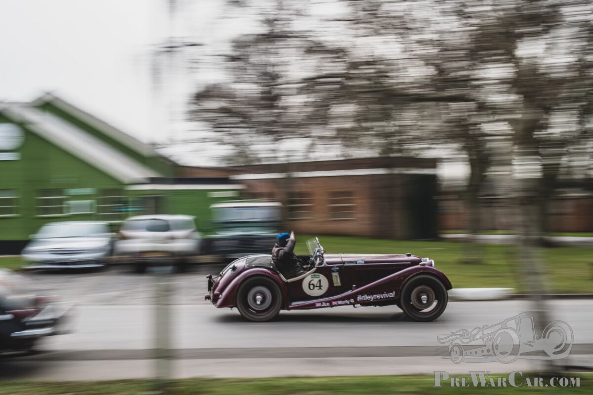 The Blue Diamond Riley Services team in the 2019 Rallye Monte-Carlo ...