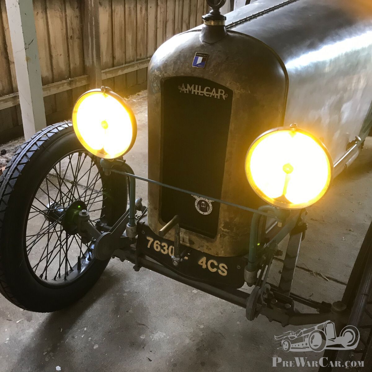 An Amilcar C4 in the home stretch of restoration - PreWarCar