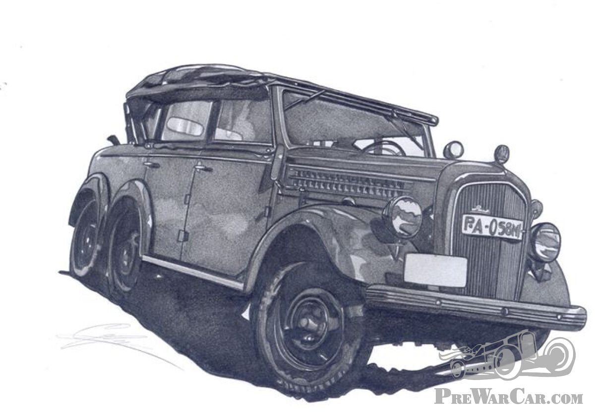 How drawing historic Škoda models changed a life - PreWarCar