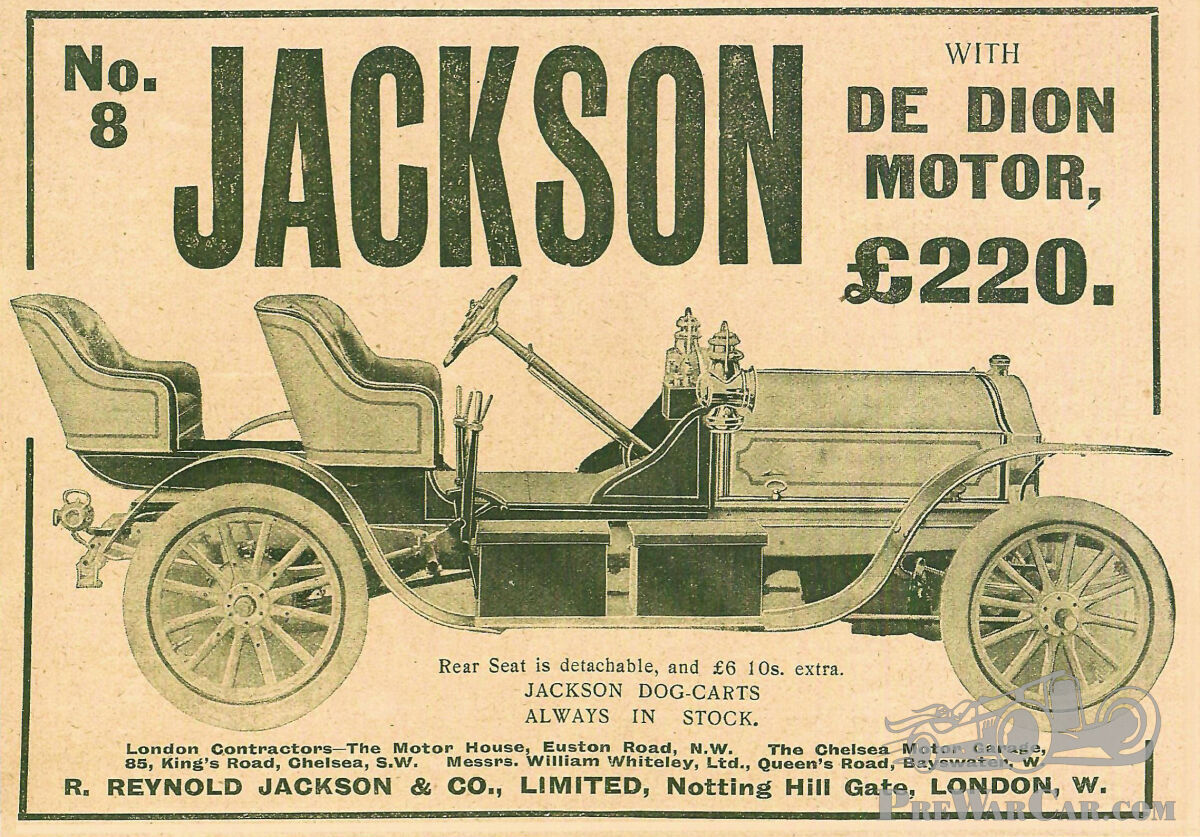 My first classic car: a 1909 Jackson Runabout - PreWarCar