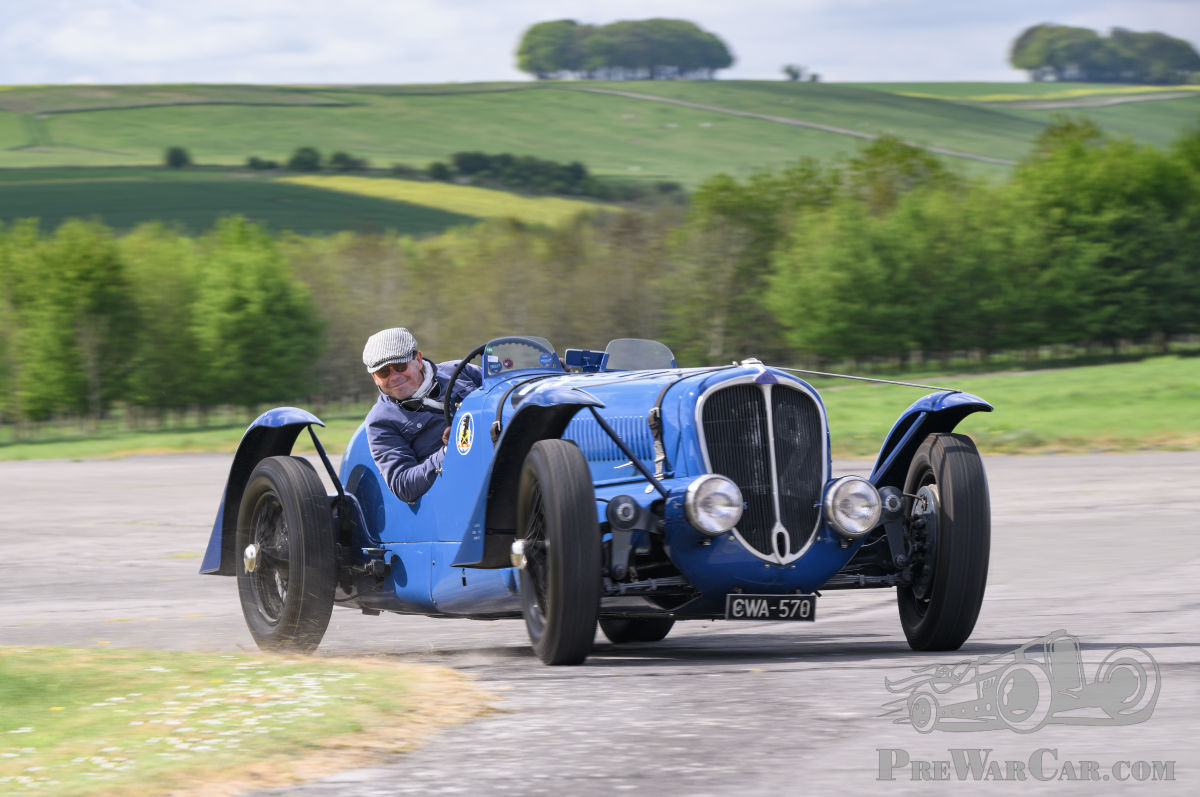 French Racing Blue - PreWarCar