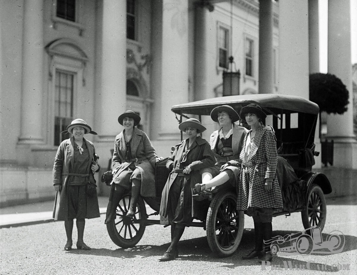 Five inspired Ladies, a Model T, and the White House - PreWarCar
