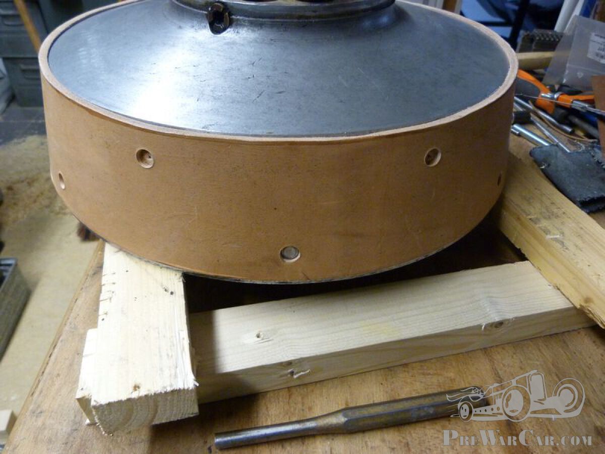 PWC Workshop: which material for relining a cone clutch? - PreWarCar