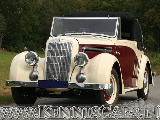 Car Singer Singer 12 HP DHC Drop Head Convertible 1938 for sale - PreWarCar