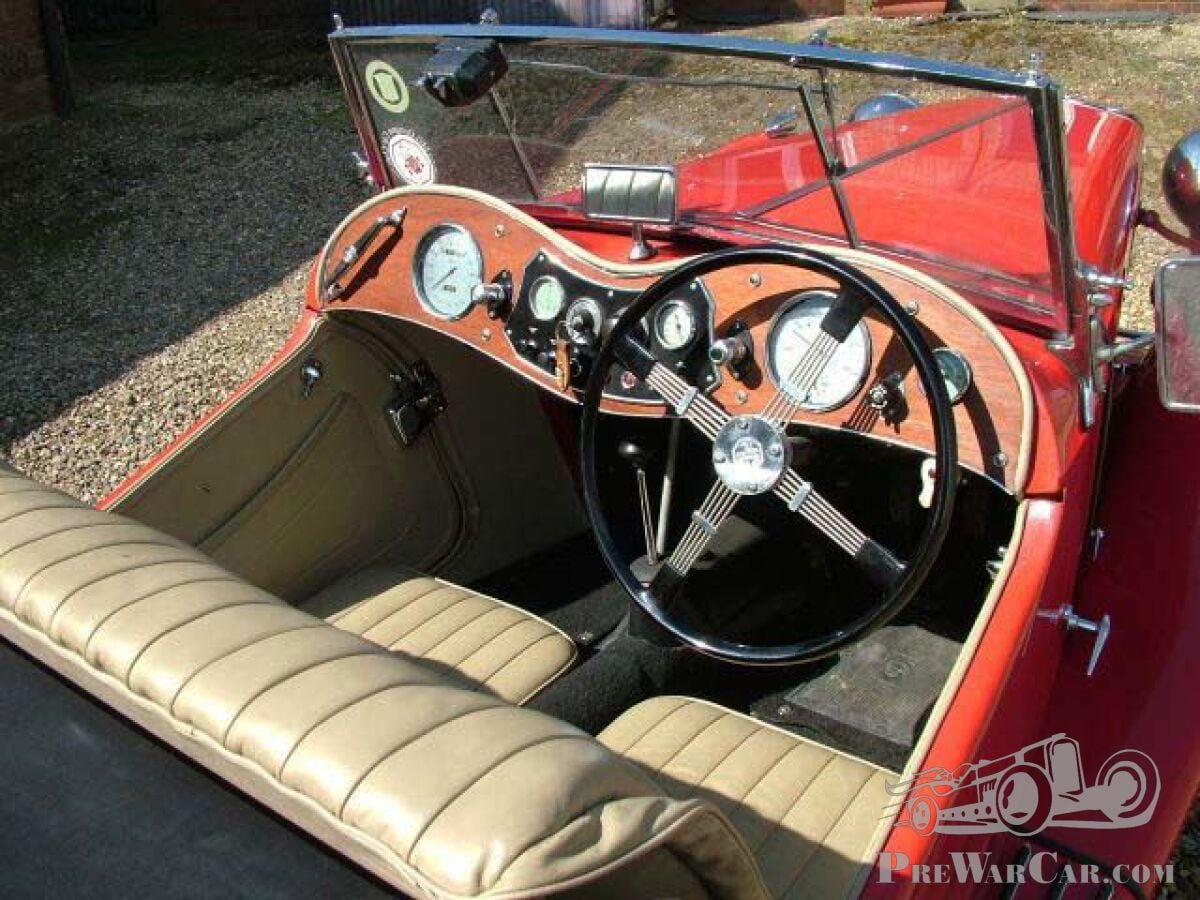 Voiture MG TA sports 1938 a vendre - PreWarCar