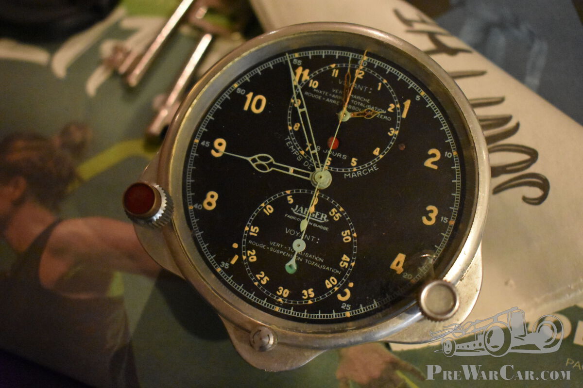 Part Jaeger Clock / rev counter / speedo Bugatti for sale - PreWarCar