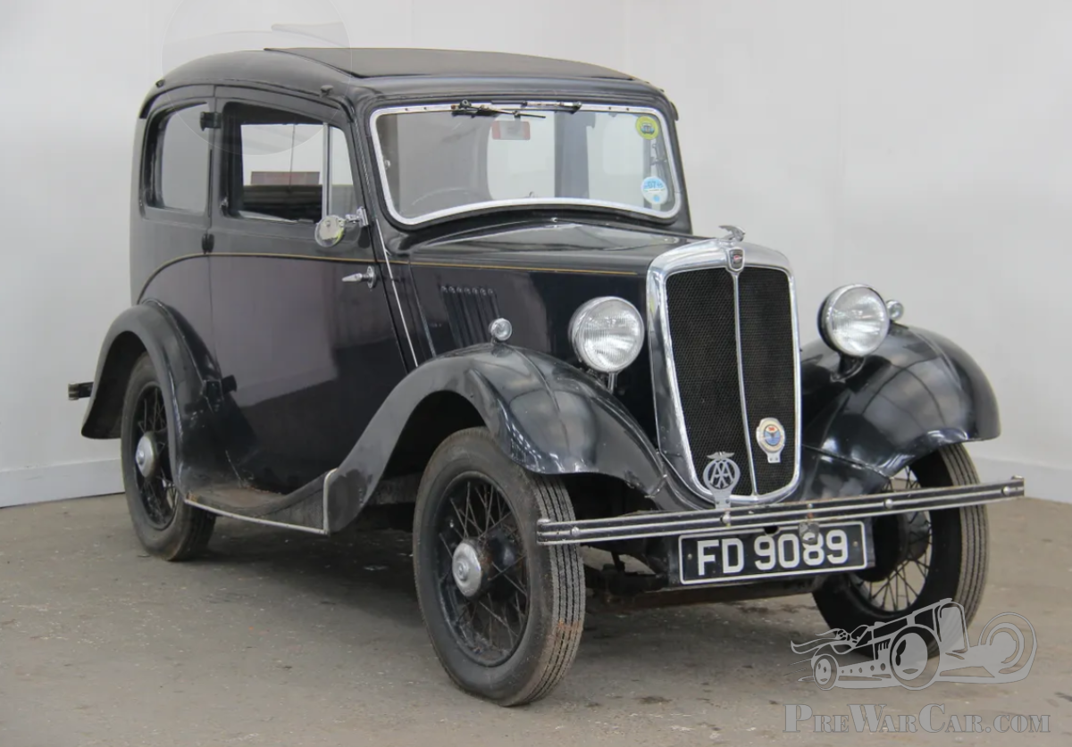 Auto Morris 8 Saloon 1934 te koop - PreWarCar