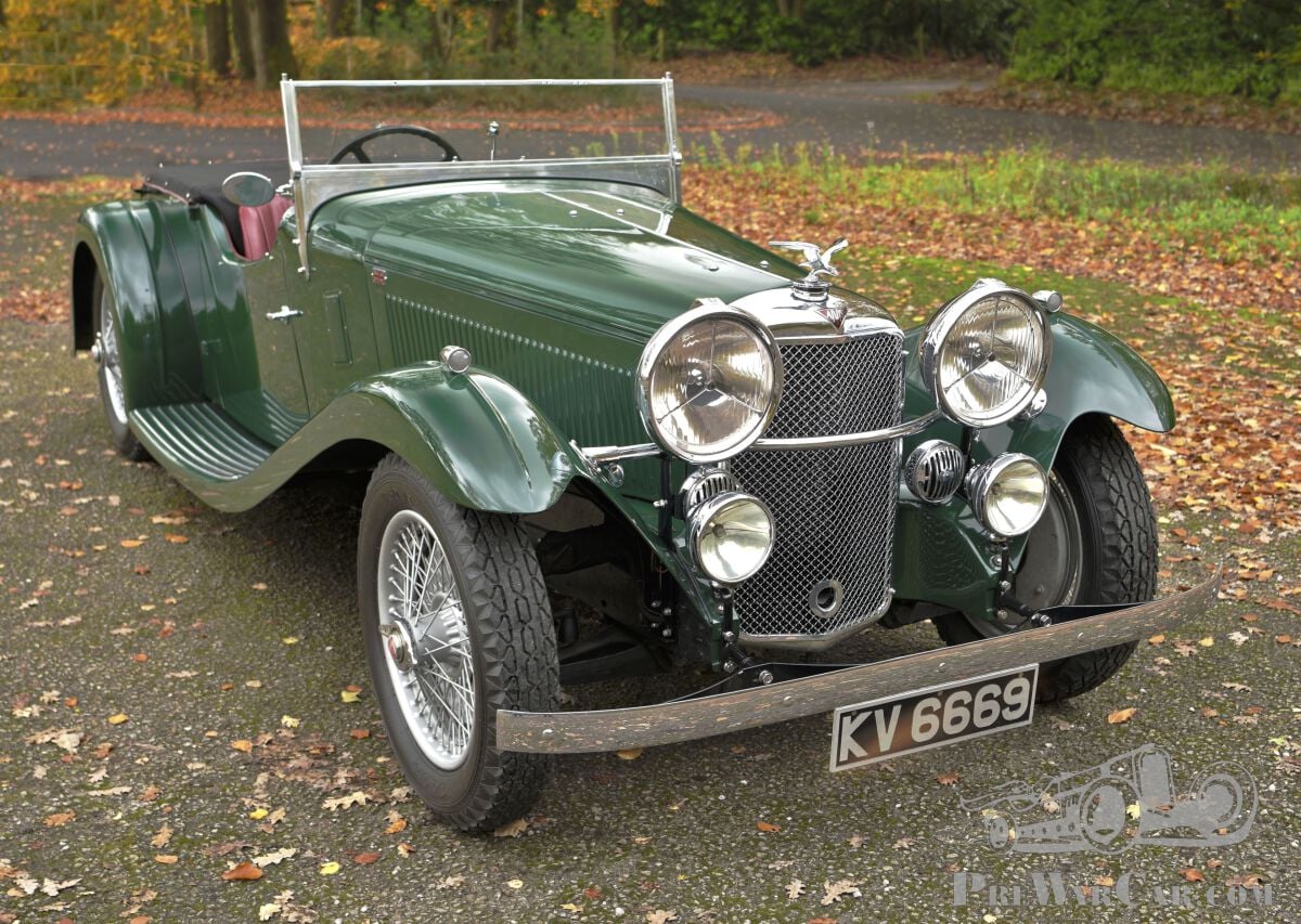 Car Alvis Speed 20 SB, The Monte Carlo Rally car. 1933 for sale - PreWarCar