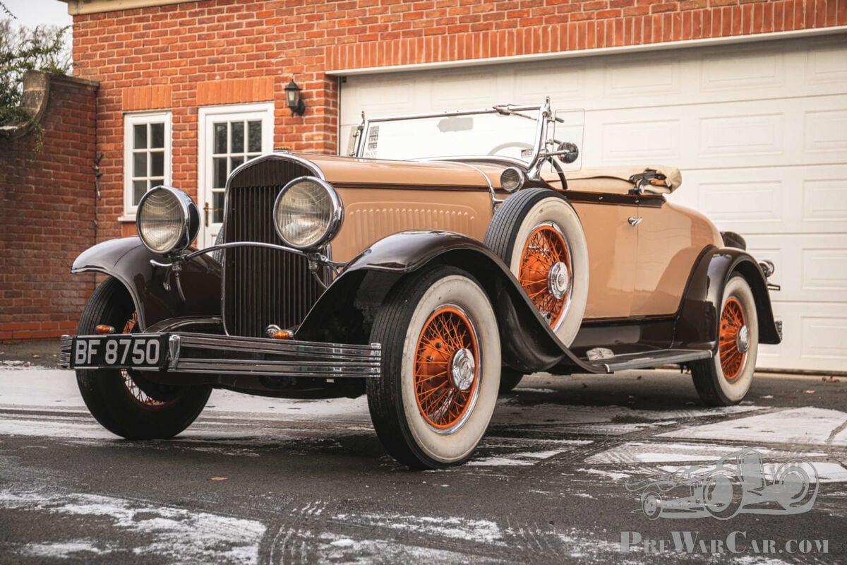 Car Chrysler Series 75 Roadster 1929 for sale - PreWarCar