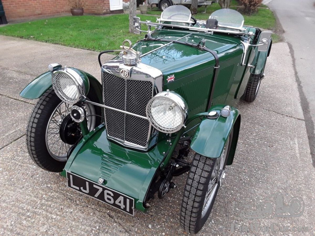 Car MG J2 1933 for sale - PreWarCar